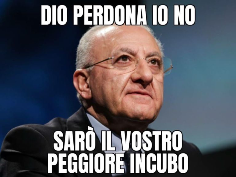 Il coronavirus e i 101 migliori meme di Vincenzo De Luca - Votantonio
